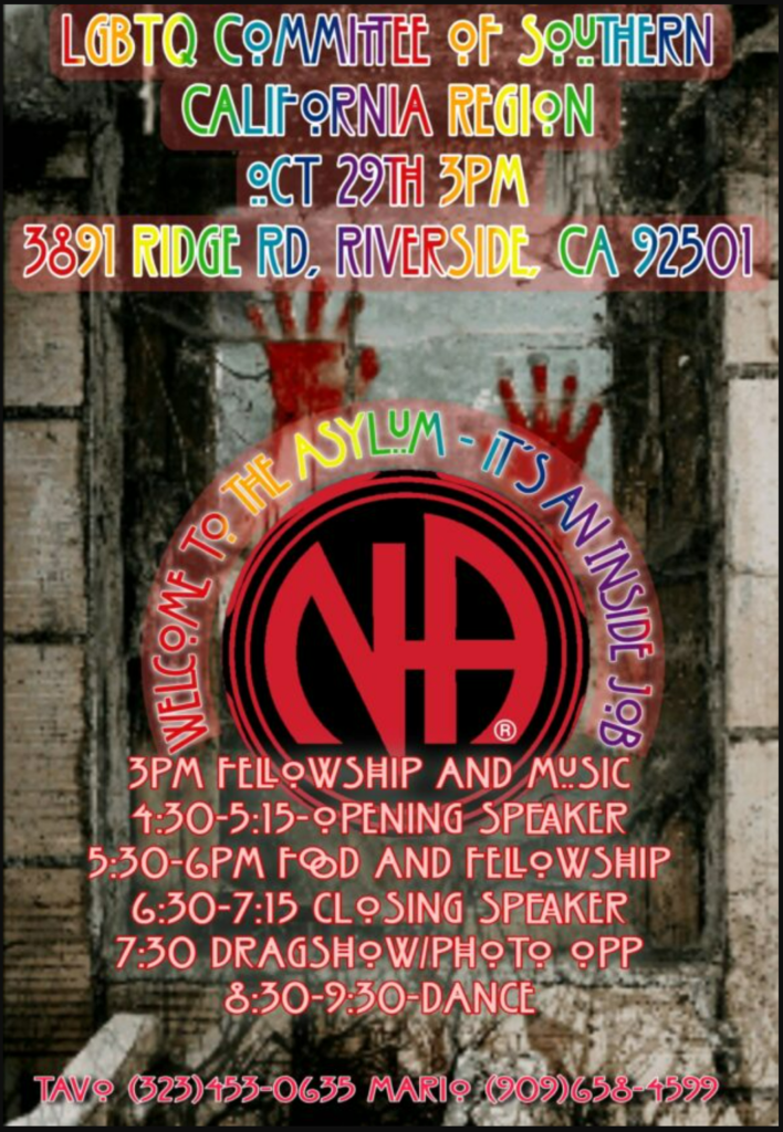 Announcements – Events – West End Area of Narcotics Anonymous